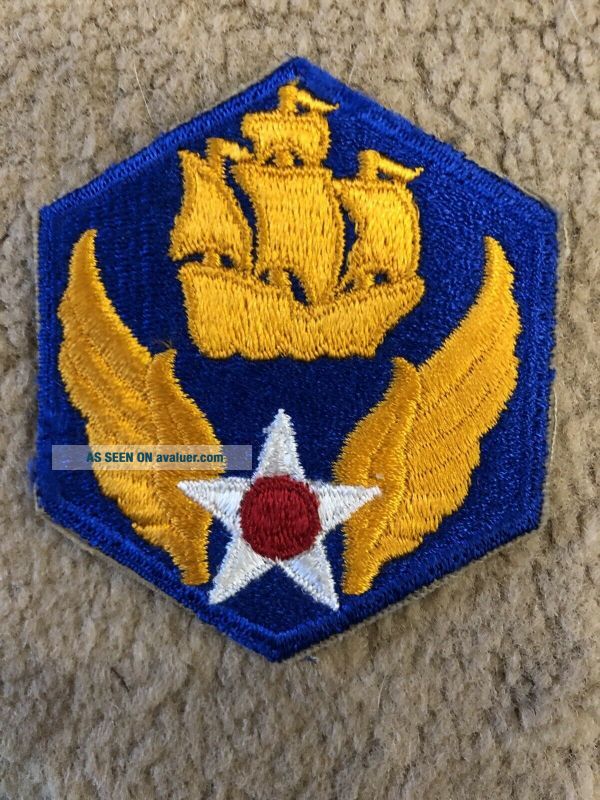 World War II US Army 6th AAF Army Air Force Patch WWII WW2 AAC No Glow ...