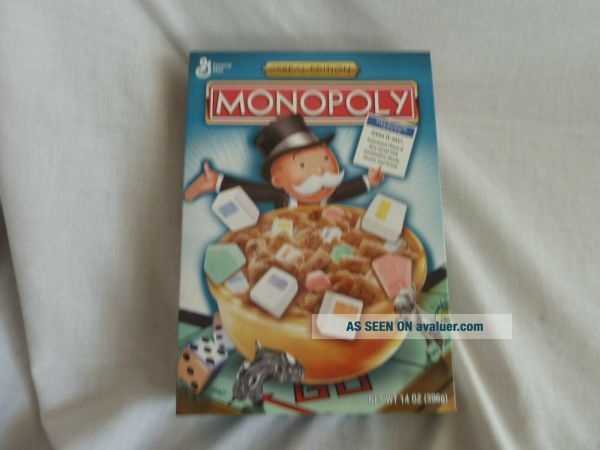 2003 General Mills Monopoly Cereal Box - Full | #25547398
