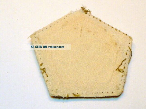 A Korean War U S Army 5th RCT Silver Bullion & Felt Patch | #25522595