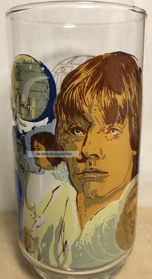 1977 Star Wars Luke Skywalker Coca Cola Burger King Collector Series ...
