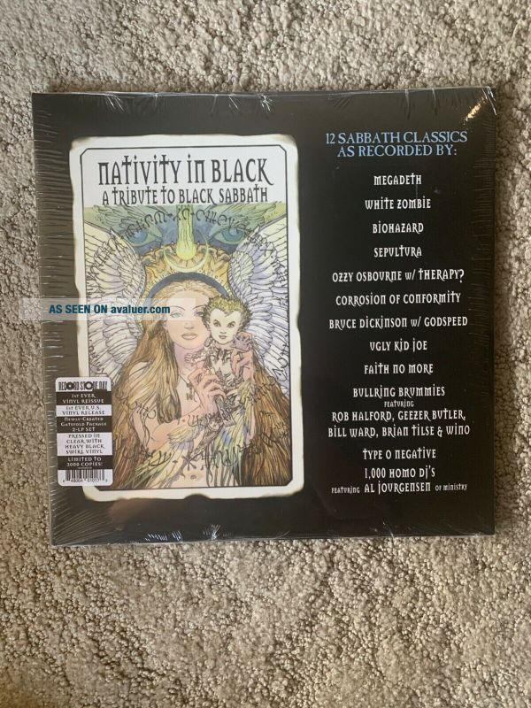 NATIVITY IN BLACK A TRIBUTE TO BLACK SABBATH LP 2x Vinyl Record Store ...