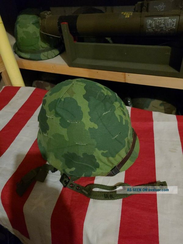 Vietnam US Army Paratrooper M1 C Combat Jump Helmet | #25549338