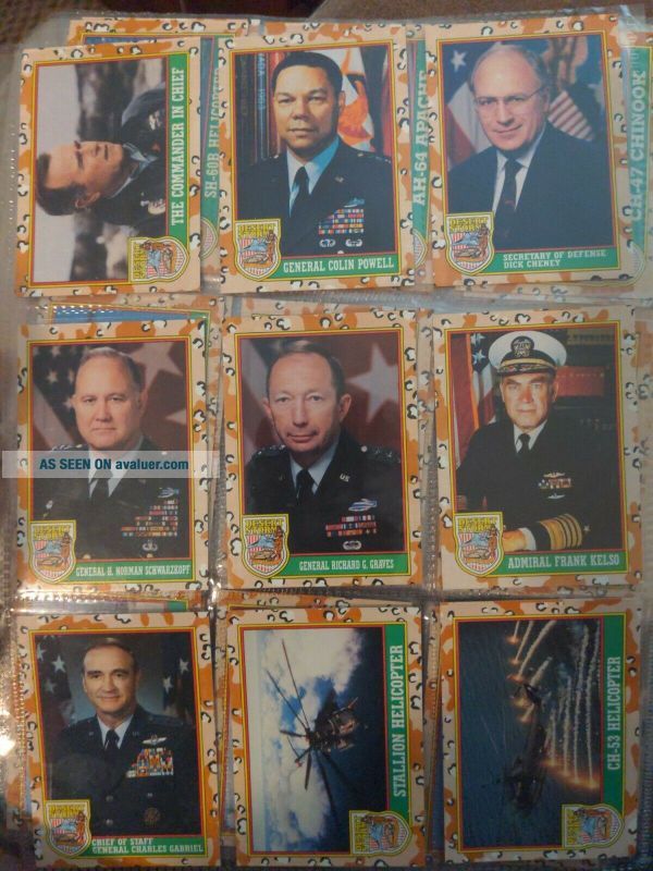 Desert Storm Cards | #25601771