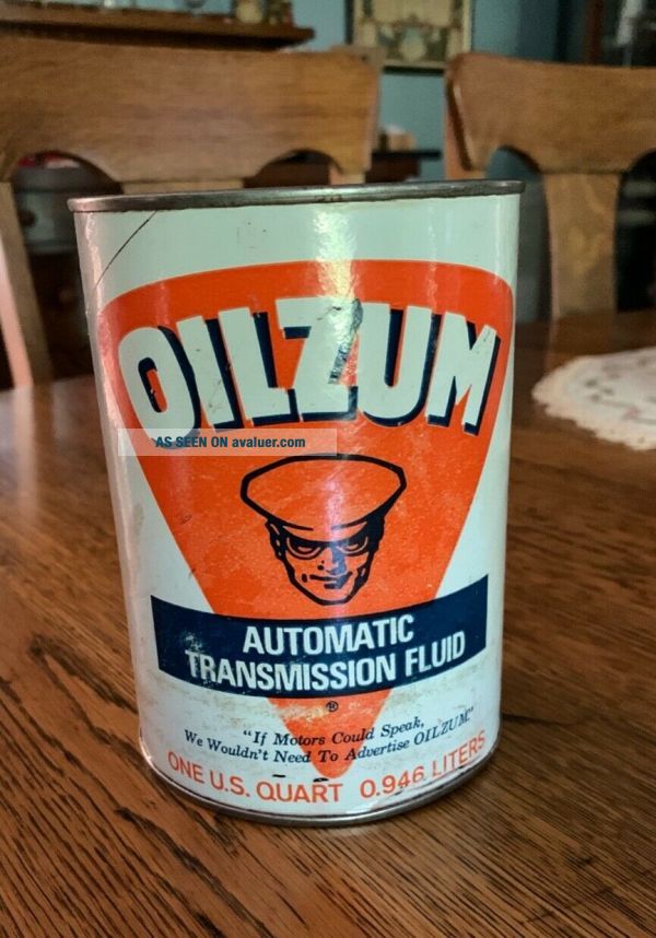 NOS Vintage Oilzum Automatic Transmission Fluid Can Full | #25657716