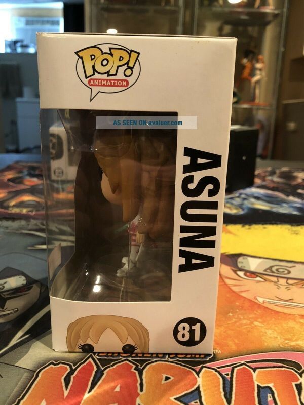 Funko POP Animation RARE Sword Art Online SAO Asuna 81 HOT TOPIC PRE ...