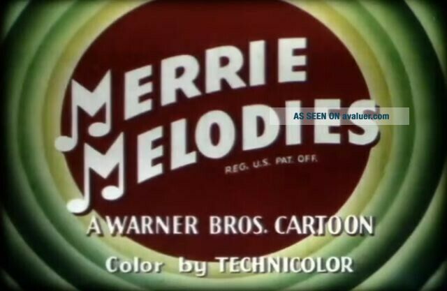 16mm Film Cartoon Bugs Bunny Tortoise Wins By A Hare 1943 See Video 25462648