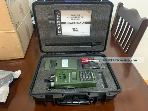 US STOCK TCA PRC - 152A Standard Ver Multiband FM Handheld Radio 5W ...