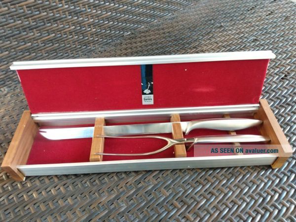 GERBER LEGENDARY BLADES CARVING SET (SNICKERSNEE KNIFE & RON FORK ...