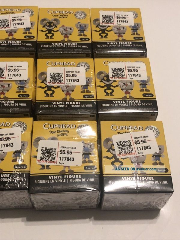 Funko Cuphead Mystery Mini Figures Gamestop Exclusive Box Of 12 | #25692982