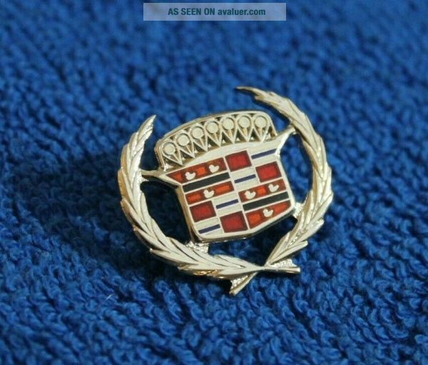 1966 Cadillac Pin Hat Lapel Crest Emblem Accessory Eldorado Badge Logo ...