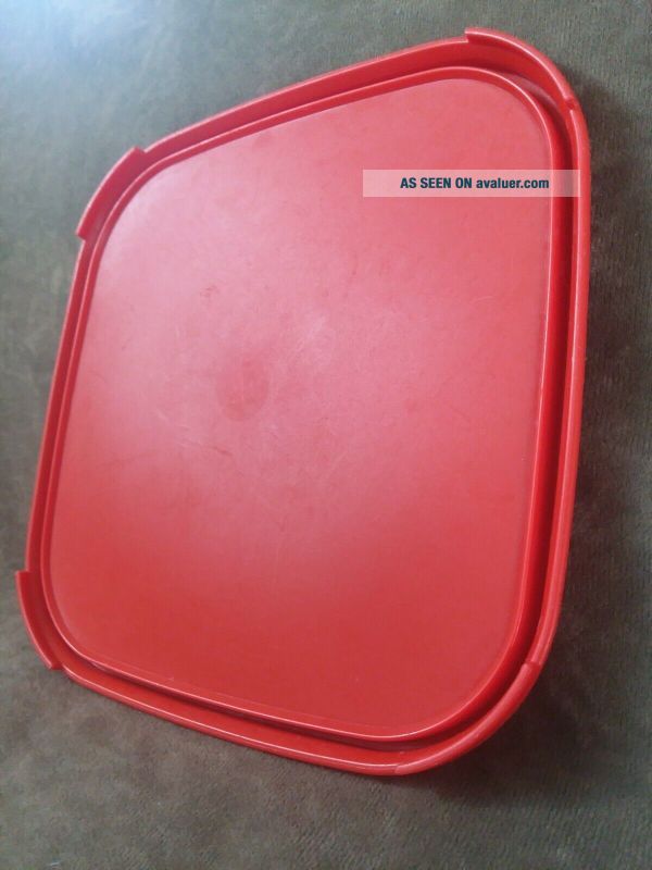 Tupperware Modular Mates 1623 Square Red Replacement Lid | #25879420