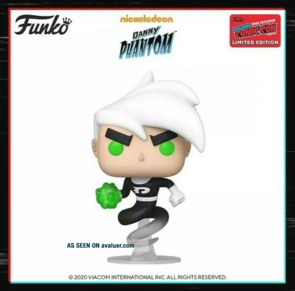 OFFICIAL NYCC 2020 CON STICKER FUNKO POP NICKELODEON - DANNY PHANTOM ...