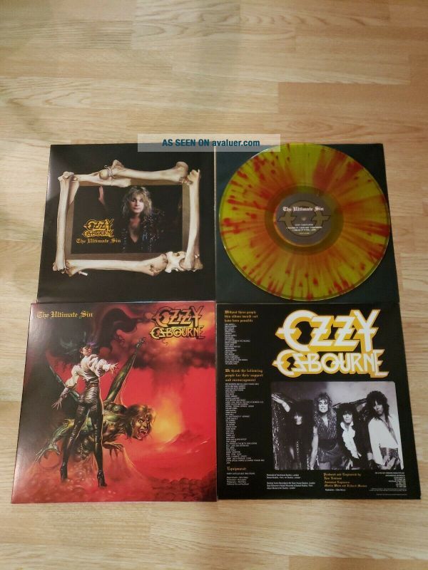 OZZY OSBOURNE - THE ULTIMATE SIN - SEE YOU ON THE OTHER SIDE - Vinyl ...