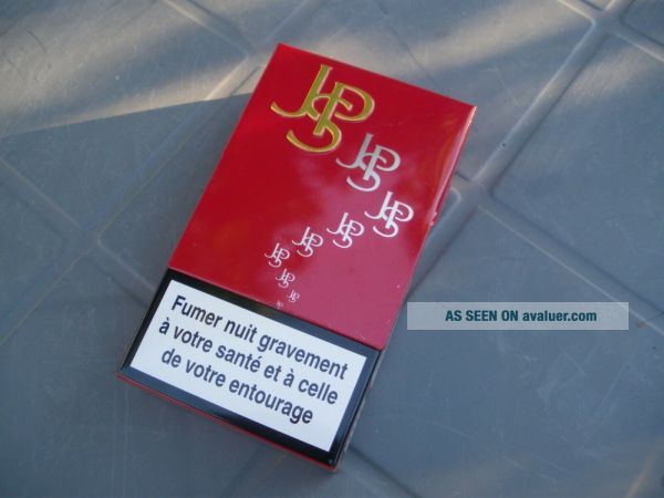 BOITE Métal CIGARETTES JPS COLLECTOR Tin Box COLLECTOR Cigarettes ...