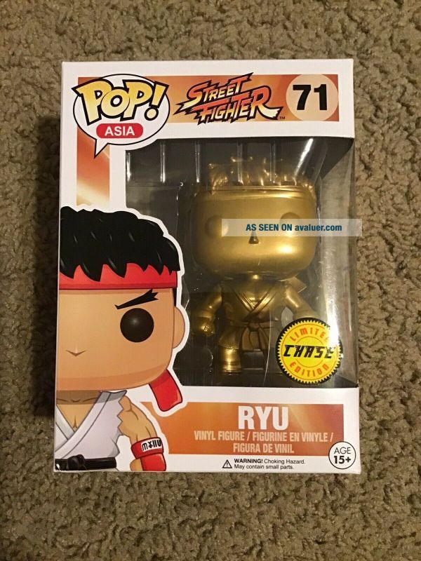 Funko POP Street Fighter Gold Ryu (71) | #25763019