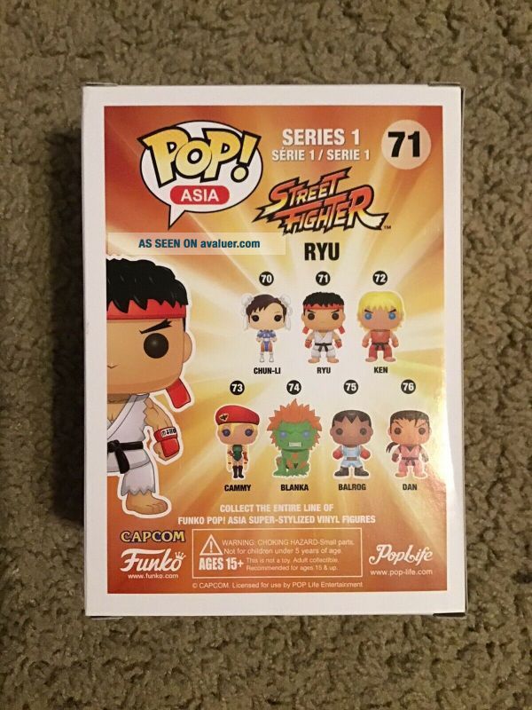 Funko POP Street Fighter Gold Ryu (71) | #25763019