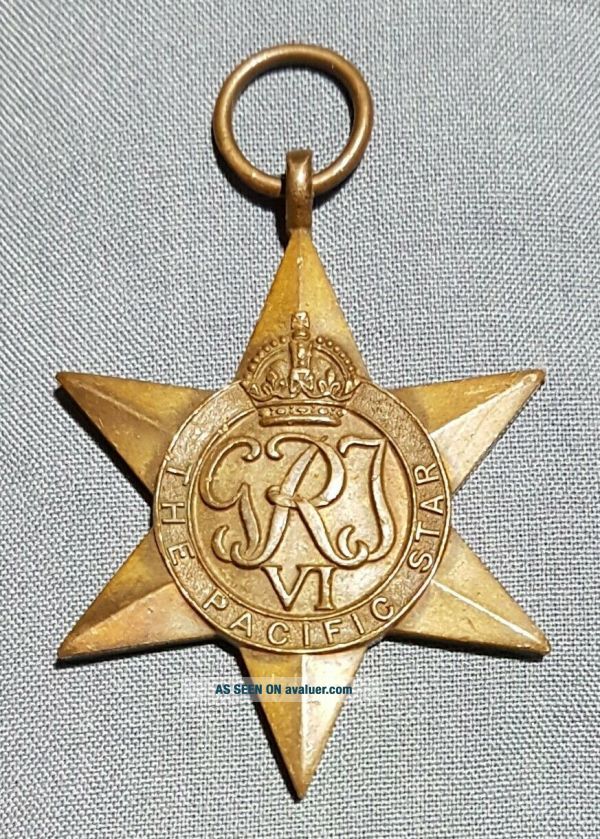 The PACIFIC Star, WWII, Australia British War Medal | #25716992
