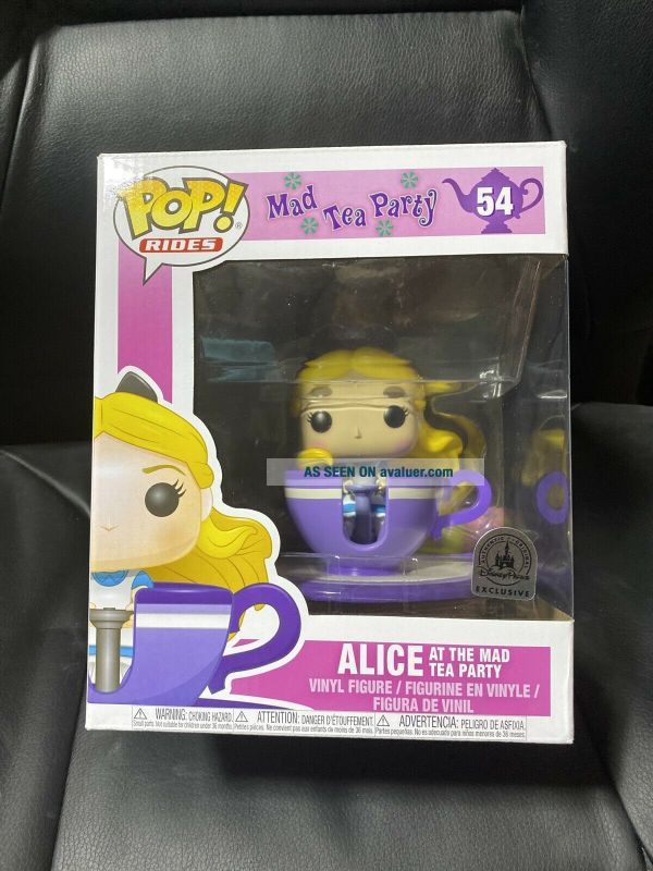 Disney Parks Funko POP Alice In Wonderland Tea Cup Ride Mad Tea Party ...