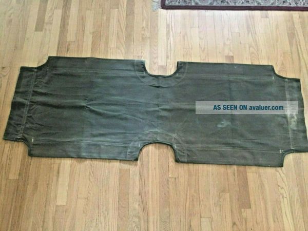 WW2 (DATED 1945) M1938 US ARMY FOLDING COT REPLACEMENT CANVAS COVER ...