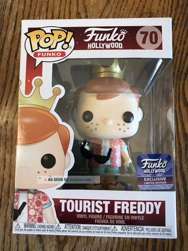 Funko Pop Hollywood Tourist Freddy Hollywood HQ Exclusive With ...