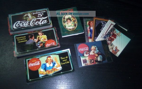 1995 COCA - COLA COKE PREMIUM TRADING CARDS Plus Promo And Inserts ...