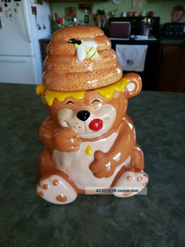 T D C Honey Bear Cub Cookie Jar Certified International Corp | #25962782