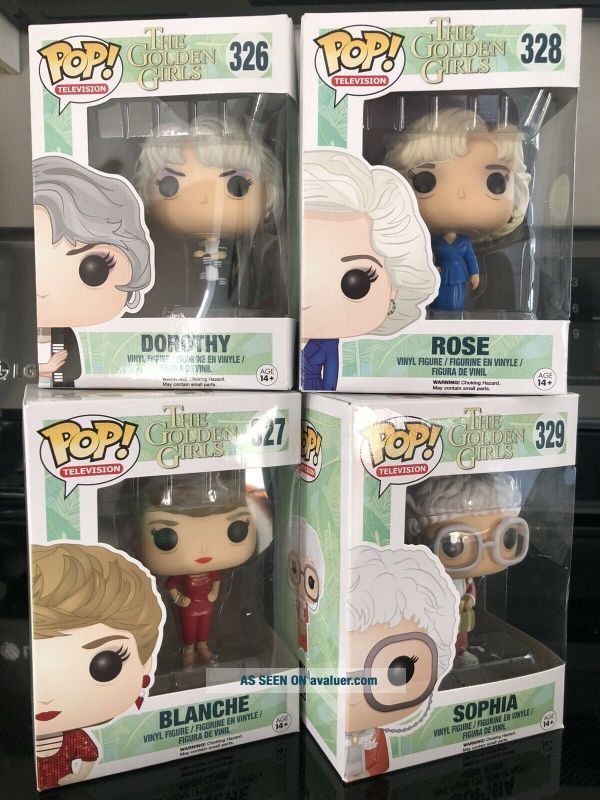The Golden Girls Funko Pop Complete Set (4) In Boxes | #25842623