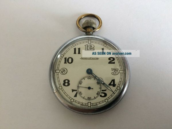 Jaeger LeCoultre Military Pocket Watch 6E/50 A22463 Airbourne Navigator ...