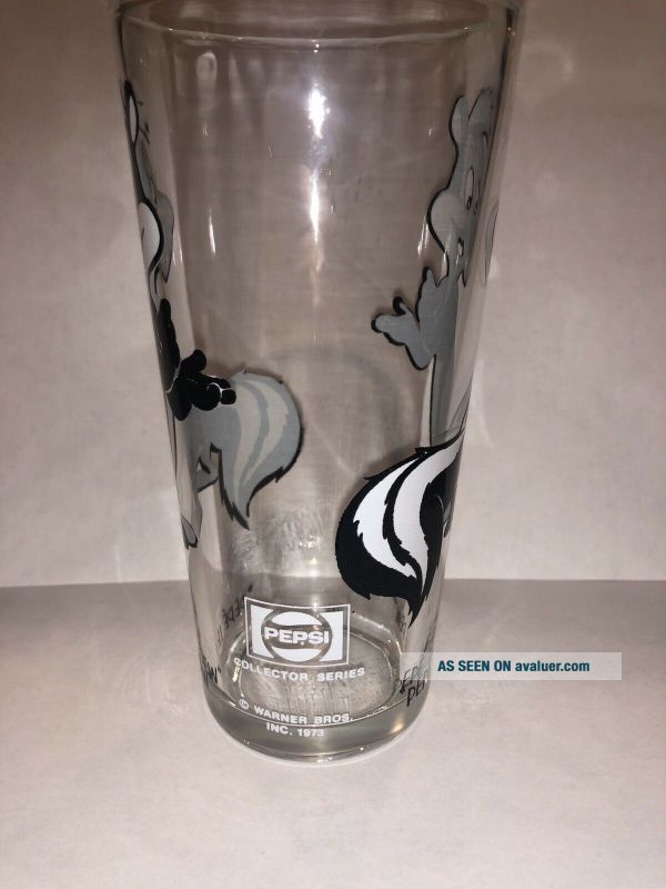 Vintage 1973 Pepsi Collector ' S Series PEPE LE PEW Warner Bros Looney ...