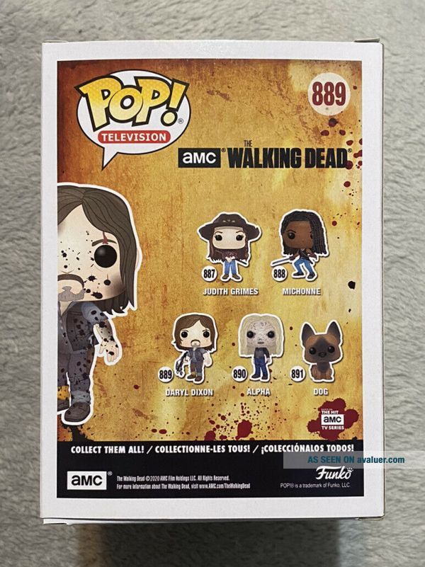 Funko Pop Daryl Dixon The Walking Dead Supply Drop Exclusive | #25874315