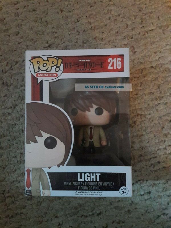 FUNKO POP JAPAN ANIME DEATH NOTE LIGHT 216 VINYL FIGURE | #25935180