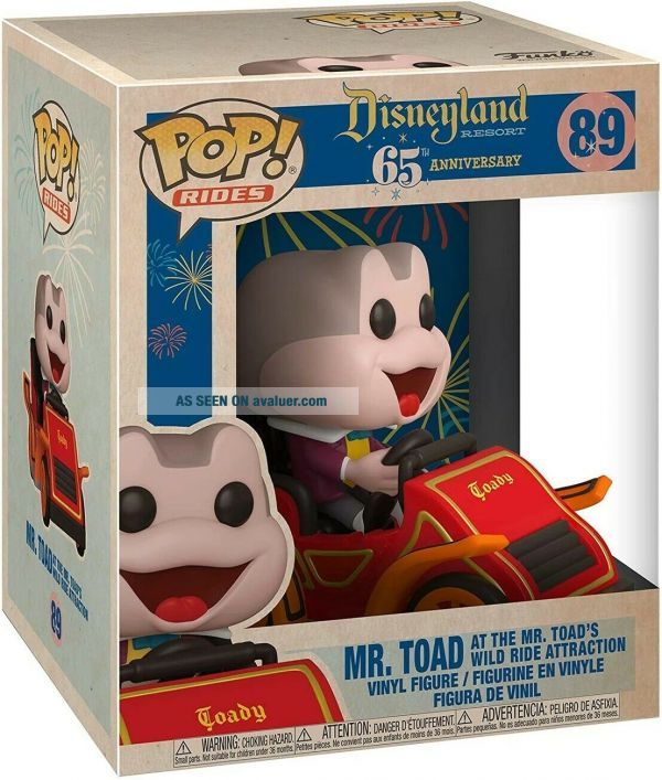 Funko POP Disneyland 65th Anniversary Mr Toad In Car [Pre - Order ...