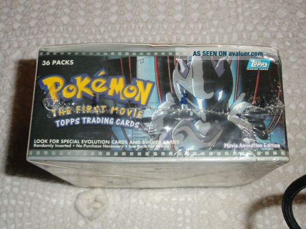 Pokemon The First Movie Topps Trading Cards Factory Box 36 Packs ...