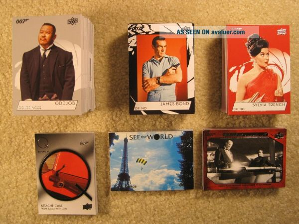 2019 Upper Deck James Bond 007 Trading Card Series 245 - Card Set ...