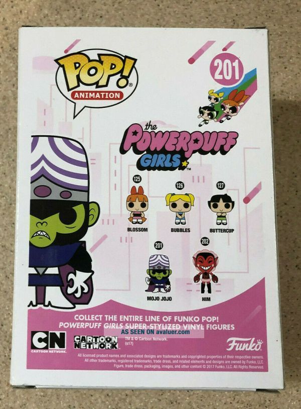 Funko Pop Animation The Powerpuff Girls 201 Mojo Jojo Figure Vaulted ...