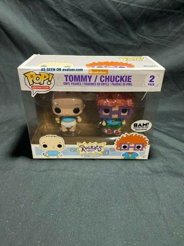 Funko Pop Tommy And Chuckie 2 Pack BAM Exclusive RUGRATS Figure ...