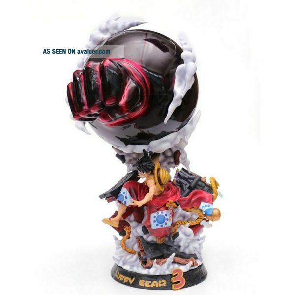 Anime One Piece Land Of Wano Country Monkey D Luffy Gear 3 PVC Action ...