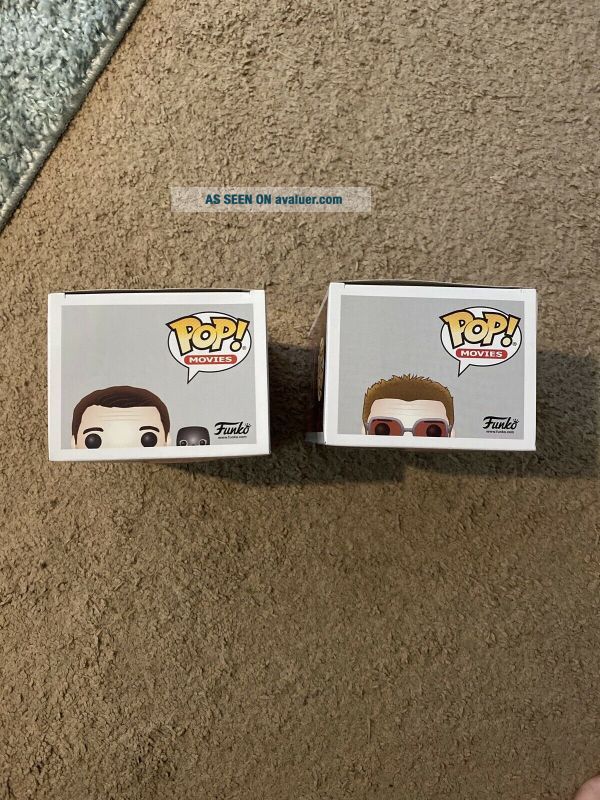 Funko Pop Movies: Fight Club - Narrator With Power Animal Chase Limited ...