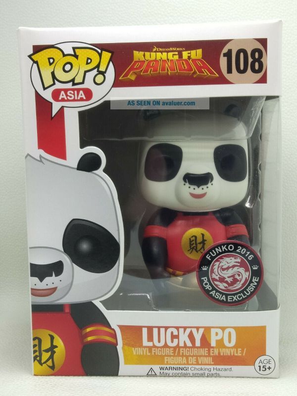 Funko Pop Lucky Po (Near) 108 Kung Fu Panda (Protector) | #26029758