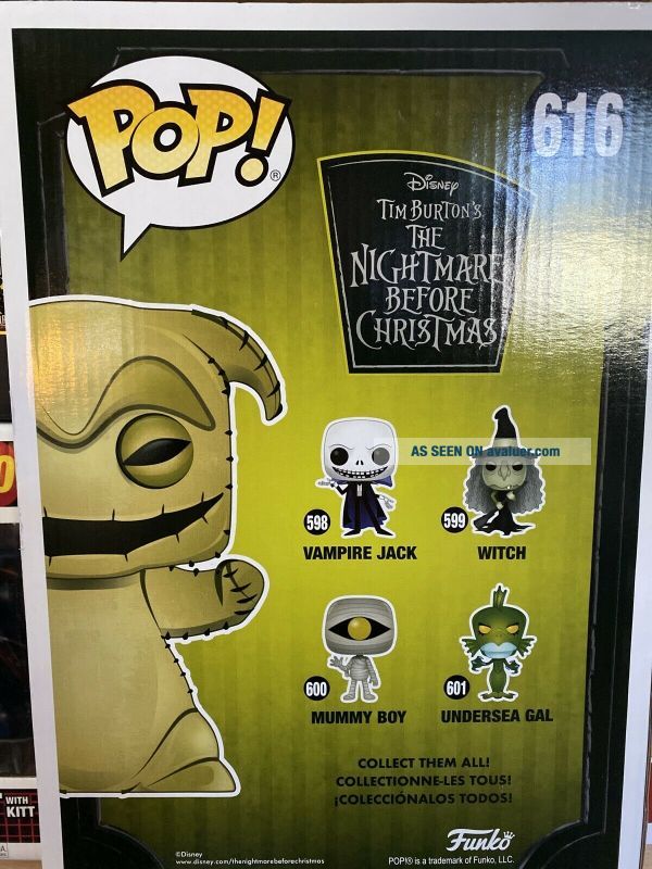 Funko Pop Oogie Boogie With Bugs 10” Inch Only At Walmart Exclusive ...