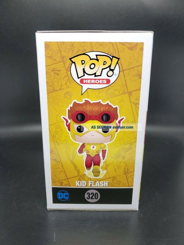 Funko Pop DC Kid Flash 320 Hot Topic Exclusive Glow In The Dark GITD ...