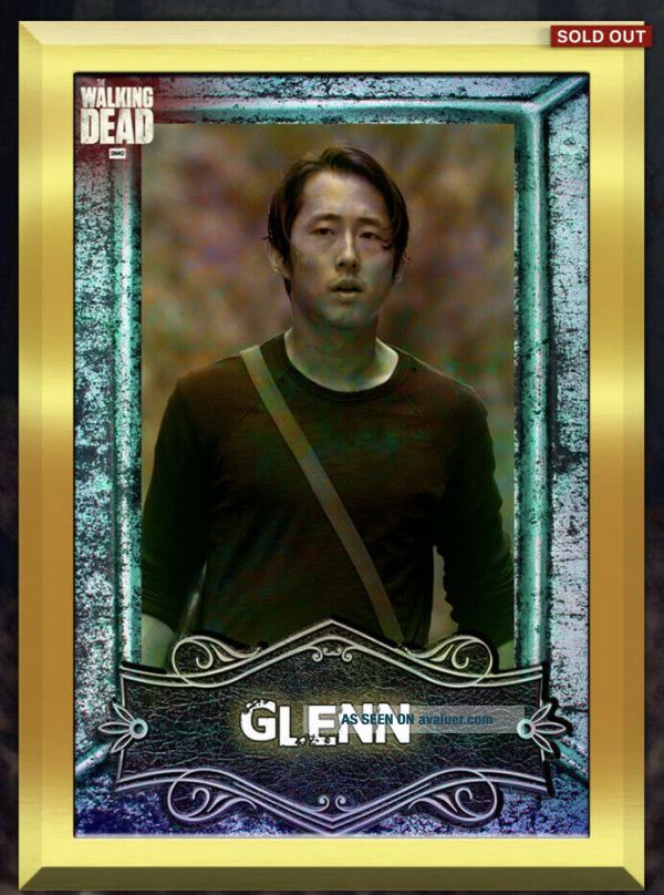 Topps The Walking Dead Card Trader Gold Gilded Glenn Limestone Digital ...