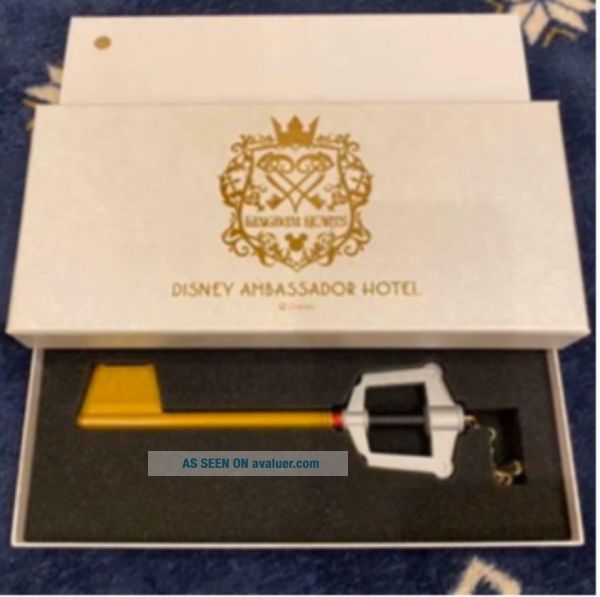 Disney Ambassador Hotel Ltd Kingdom Hearts Keyblade Room Key Japan 2019 ...