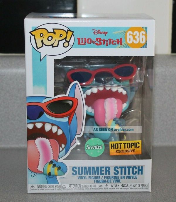 Funko Pop Lilo And Stitch: SUMMER STITCH Hot Topic Exclusive - - NM To ...