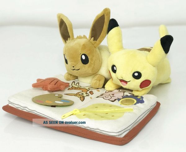 Pokemon Center Plush Doll Season ' S Pikachu Eevee AUTUMN 4521329256641 ...