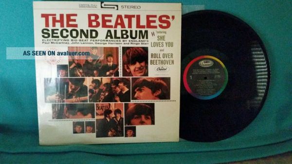 The Beatles Second Album Stereo Capitol Records LP ST 2080 | #26226057