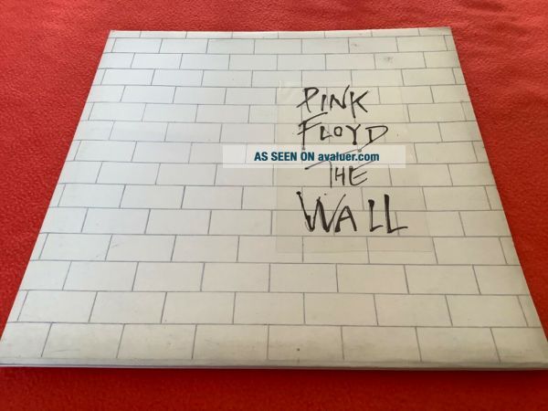 PINK FLOYD “The Wall” UK DOUBLE VINYL LP With Clear Hype Sticker Ex ...
