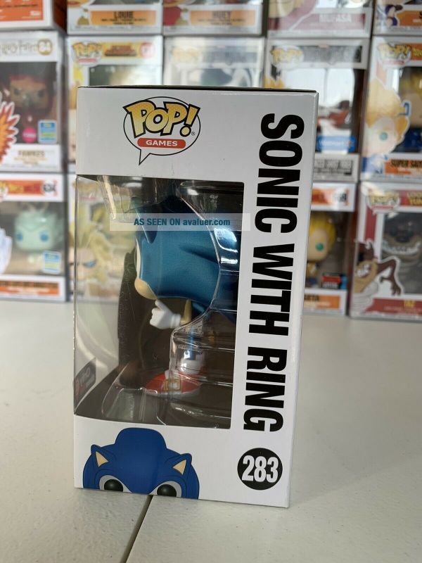 Funko Pop Sonic The Hedgehog Metallic Sonic With Ring 283 (GameStop ...