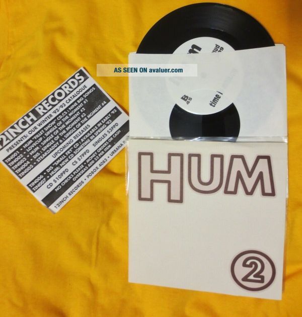 HUM Hello Kitty 2 7 " Inch Vinyl Record 1992 Alternative Indie MTV ...