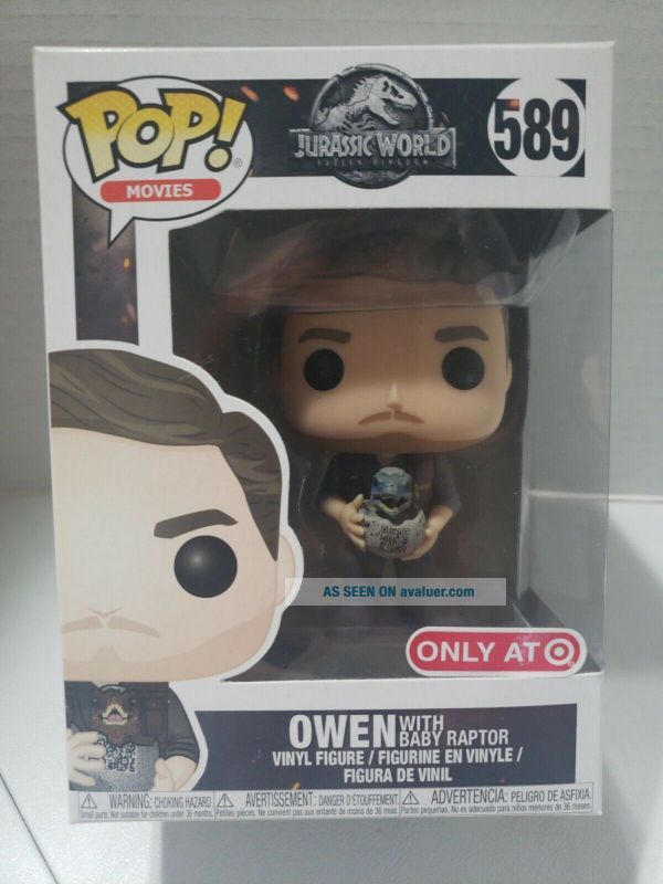 Funko Pop Jurassic World OWEN With BABY RAPTOR Target Exclusive | #26215088